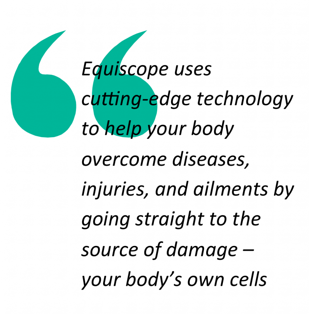 Electro-Equiscope - Equiscope Helps Knee Healing After a Fall